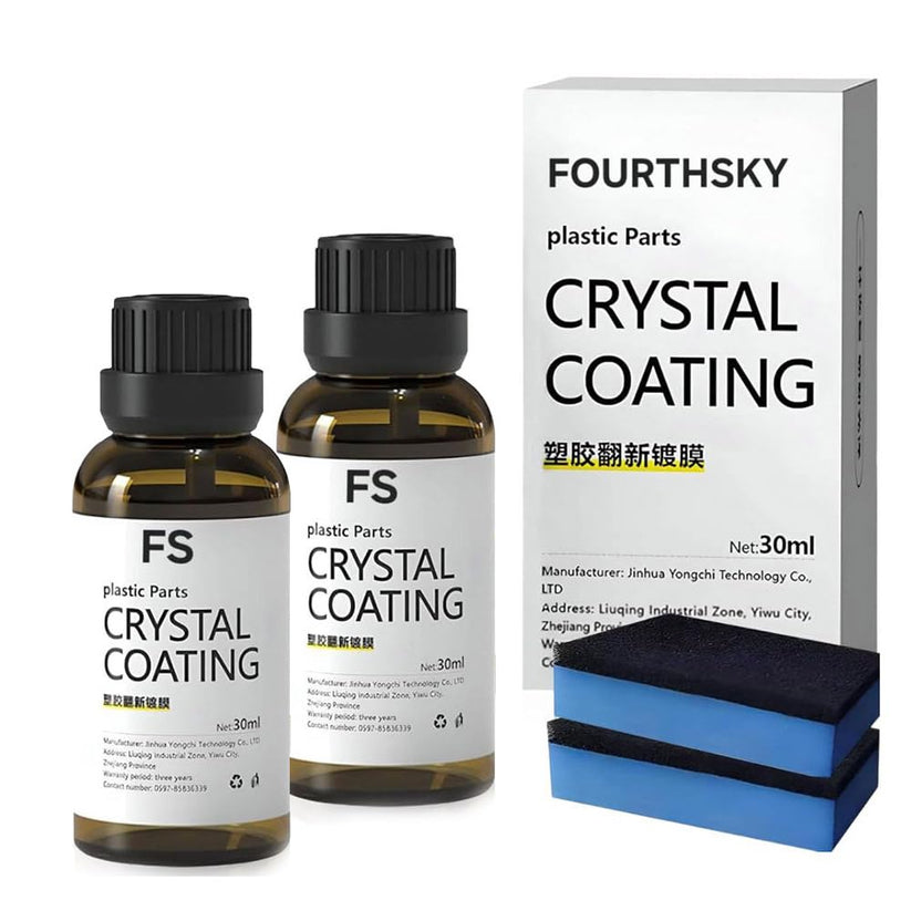 Crystal Coating for Plastic Parts | Car Dashboard Polish & Interior Cl ...